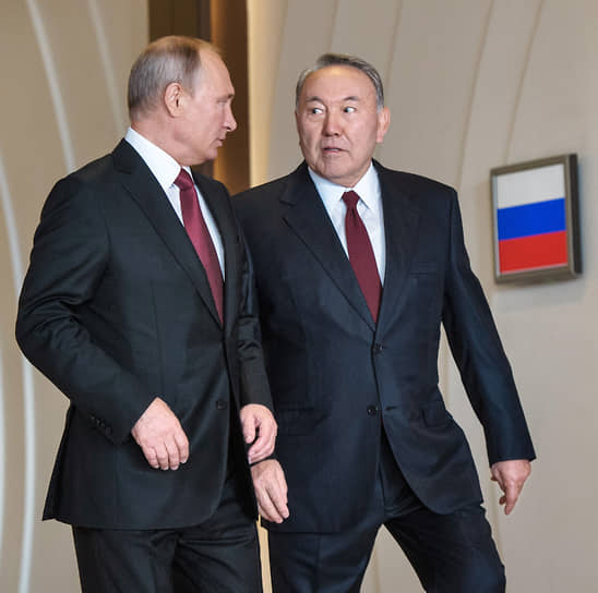 Путин провел встречу с Назарбаевым в Ново Огареве Коммерсантъ